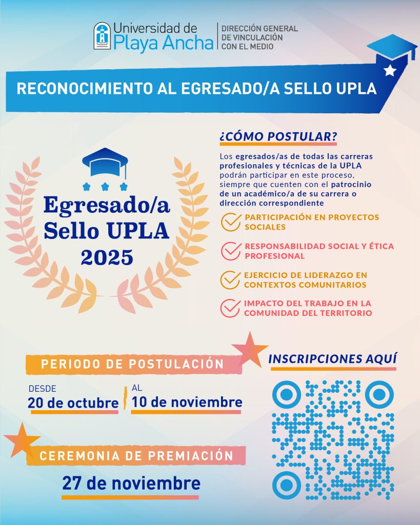 Convocatoria | Reconocimiento al Egresado Sello UPLA 2025 - Universidad ...