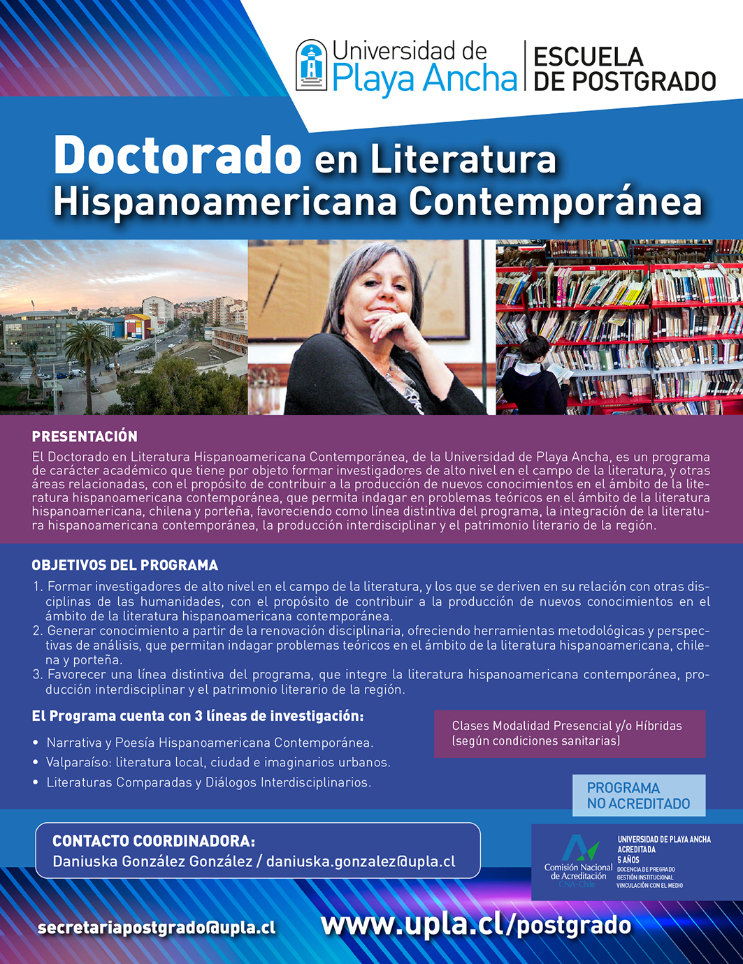 Doctorado en Literatura Hispanoamericana - universidad de Playa Ancha ...